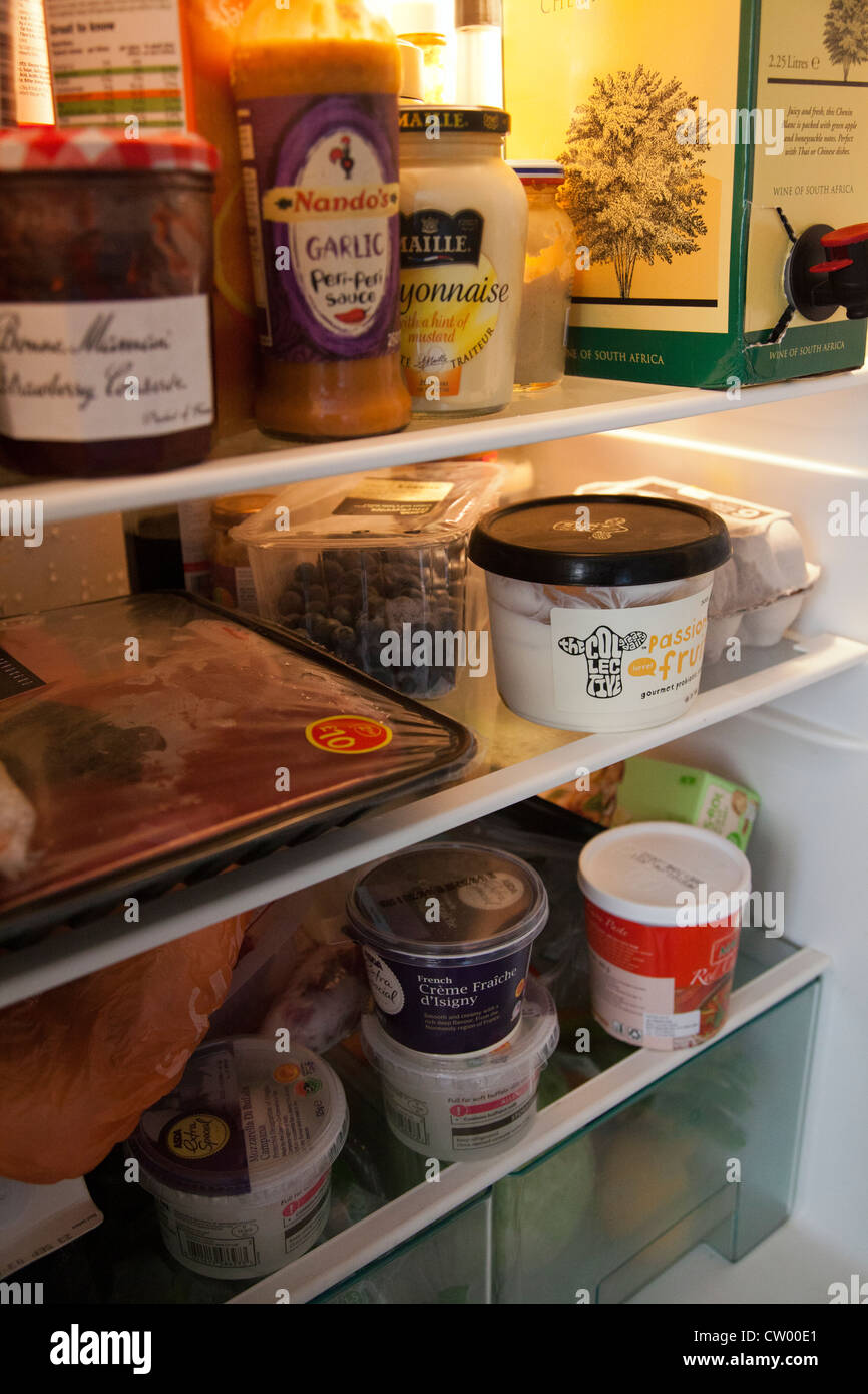 Stocked fridge hi-res stock photography and images - Alamy