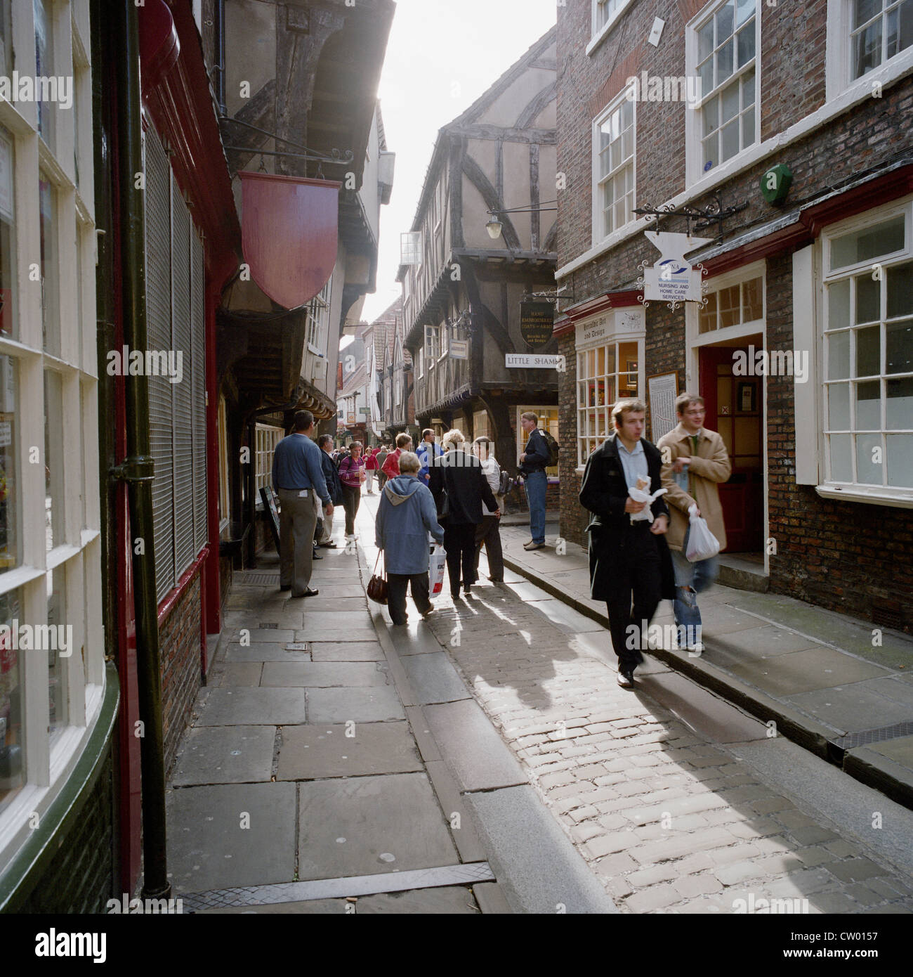 The Shambles York Stock Photo - Alamy