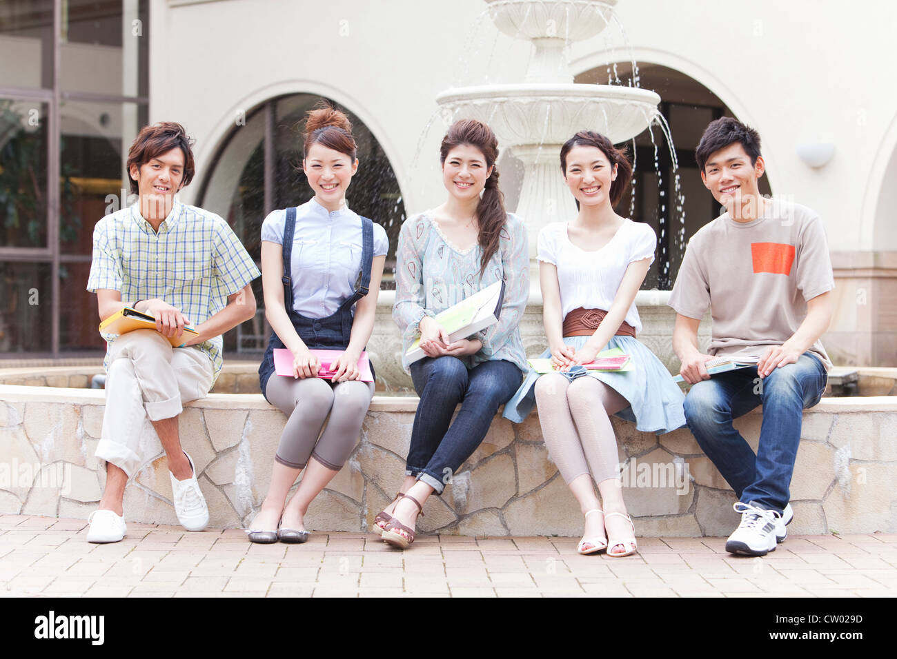 Portrait of University students Stock Photo - Alamy