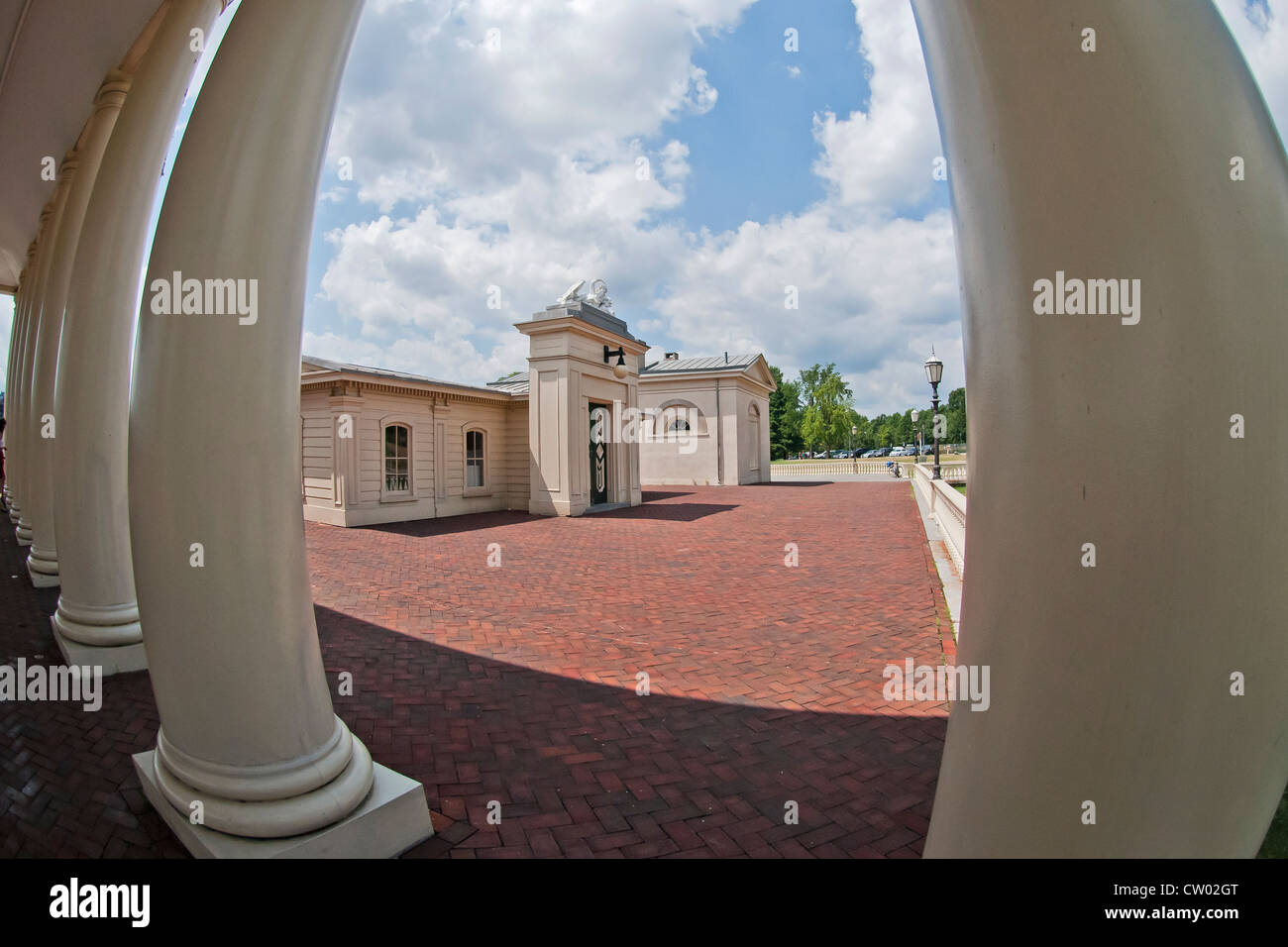 Detail of The Fairmount Water Works on the Schuylkill River ...