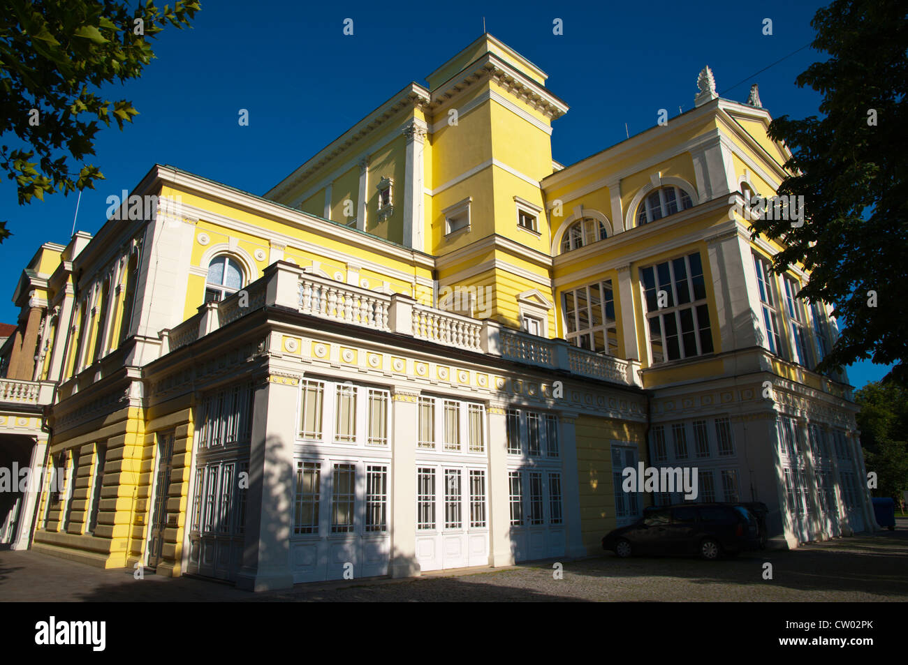 Palac Zofín (1886) Slovansky ostrov the Slovansky island central Prague ...