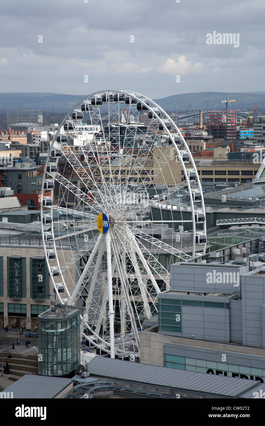 Big Wheel in Manchester Stock Photo - Alamy