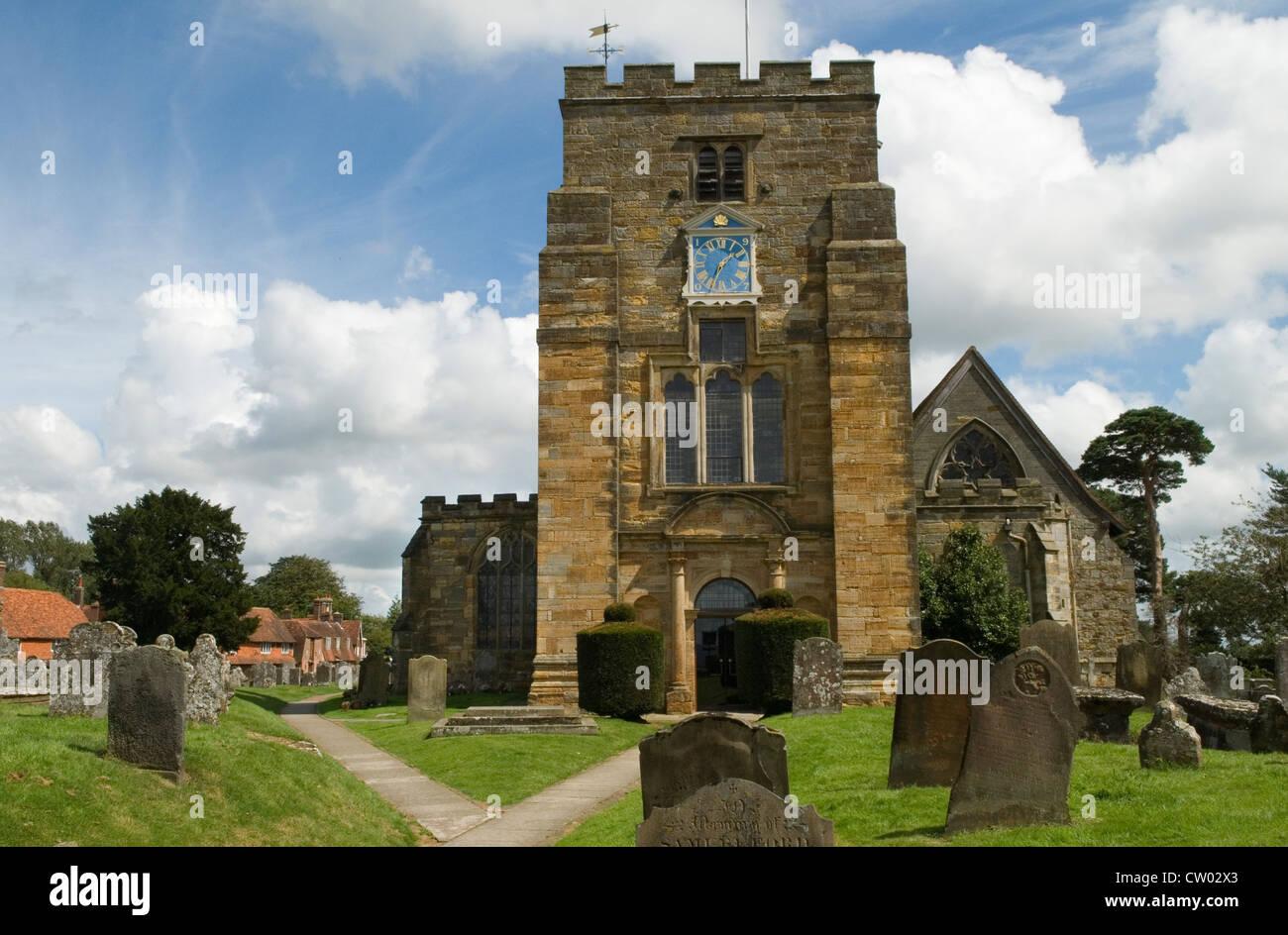 Goudhurst Kent Uk. St Marys church The Weald of Kent. 2016 2010s Uk ...
