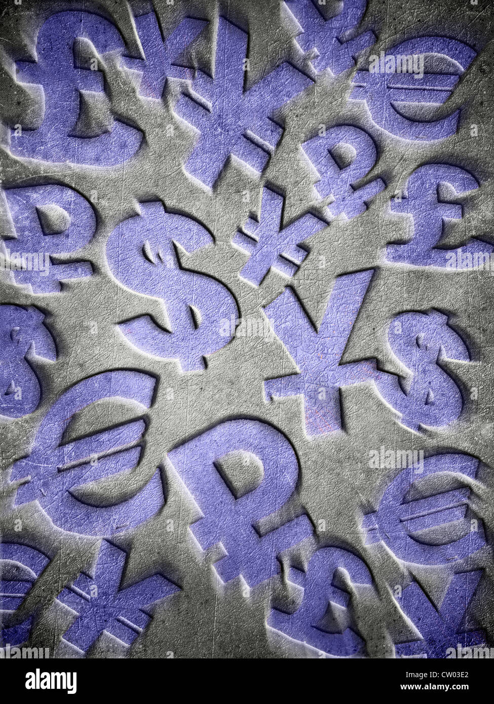 money symbol background digital illustration Stock Photo - Alamy