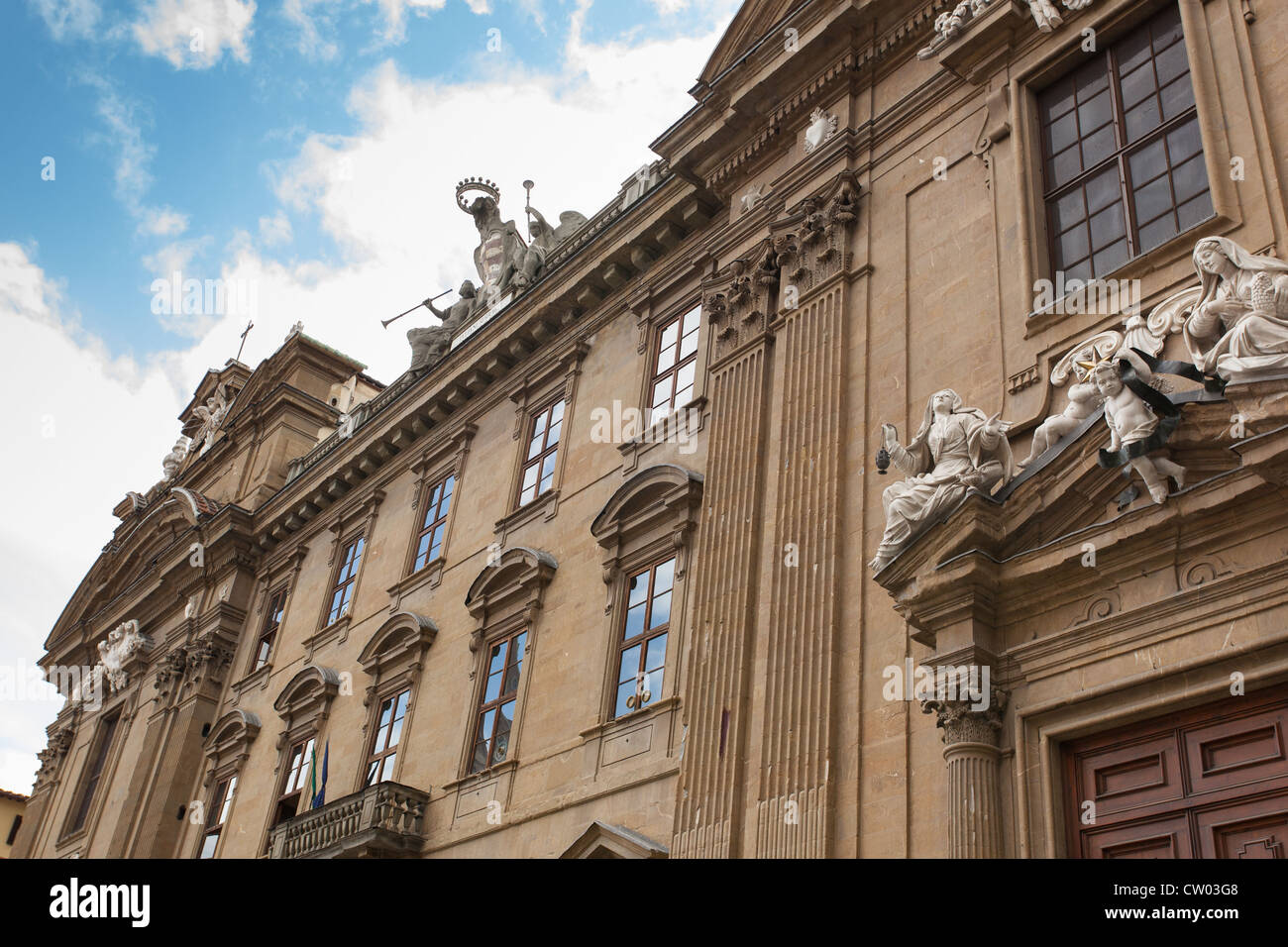 Baroque architecture in Florence Stock Photo - Alamy