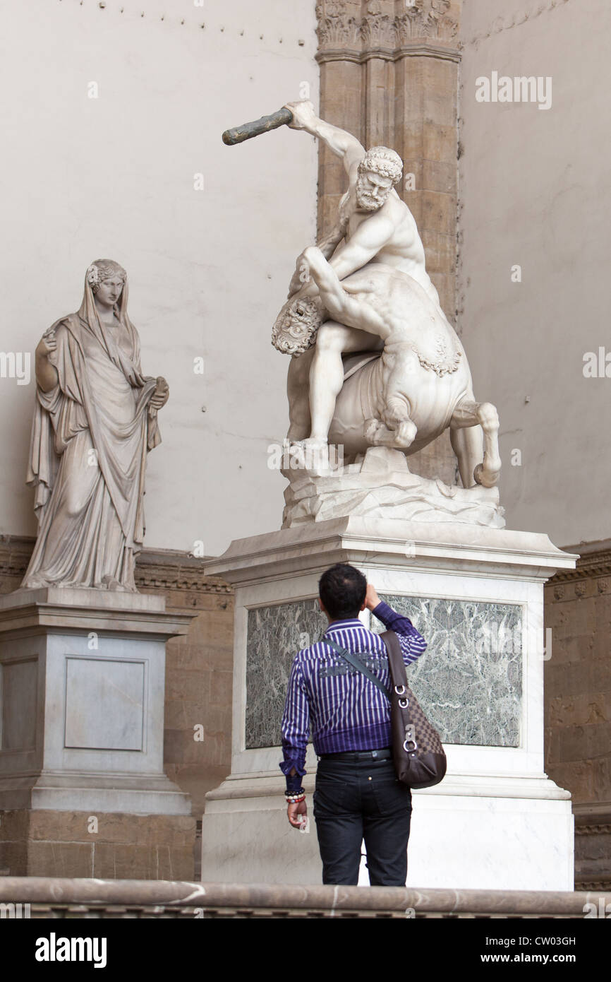 Hercules fighting the centaur hi-res stock photography and images - Alamy
