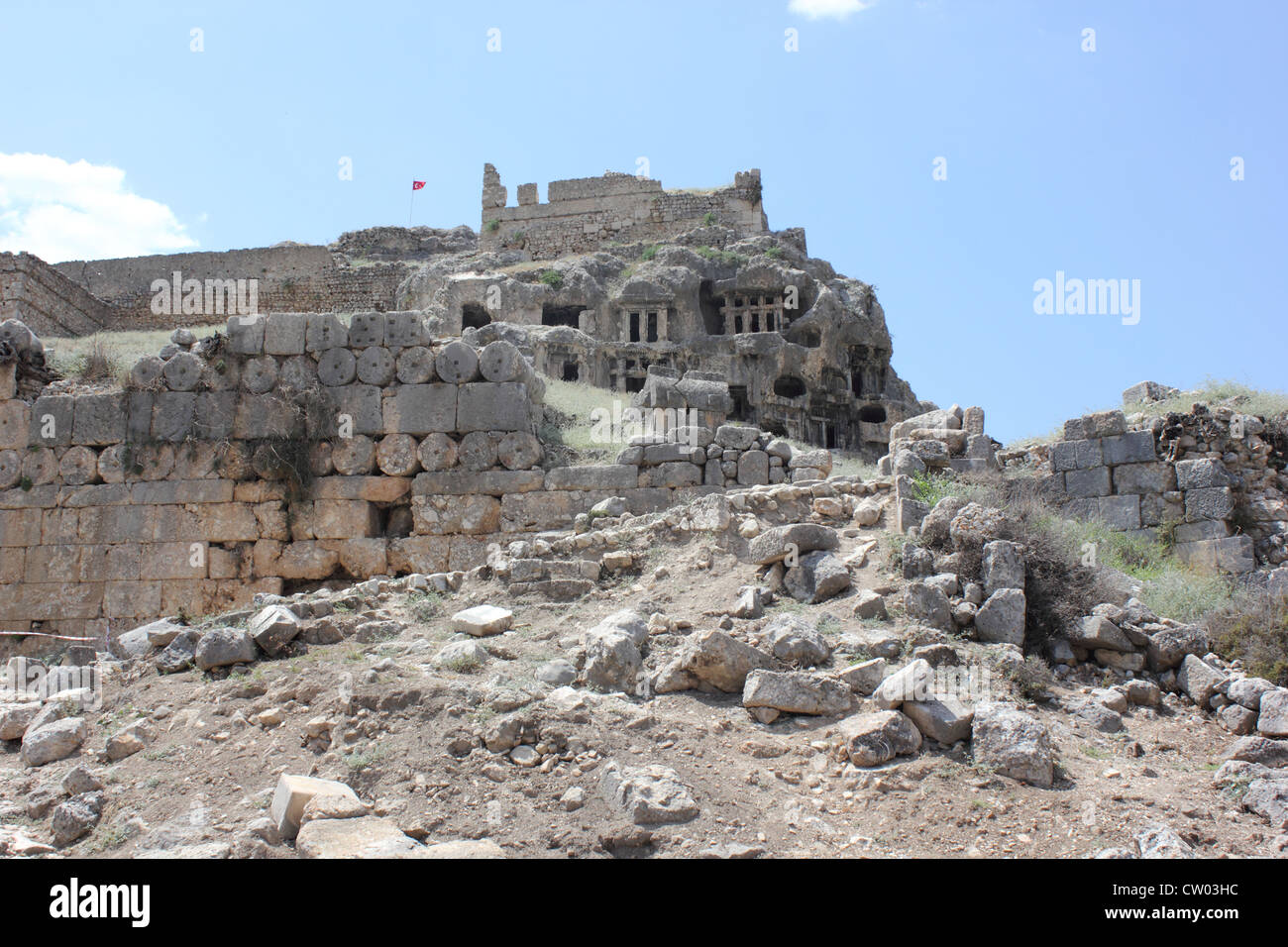 Tlos, Ancient city in Turkey Stock Photo - Alamy