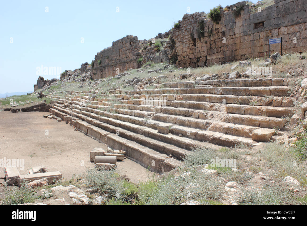 Tlos, Ancient city in Turkey Stock Photo - Alamy