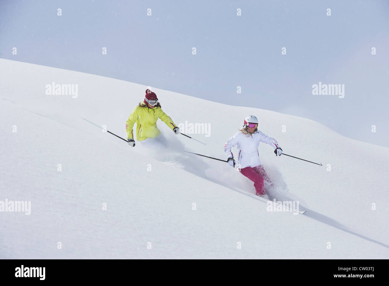 Skiers on snow covered hi-res stock photography and images - Alamy