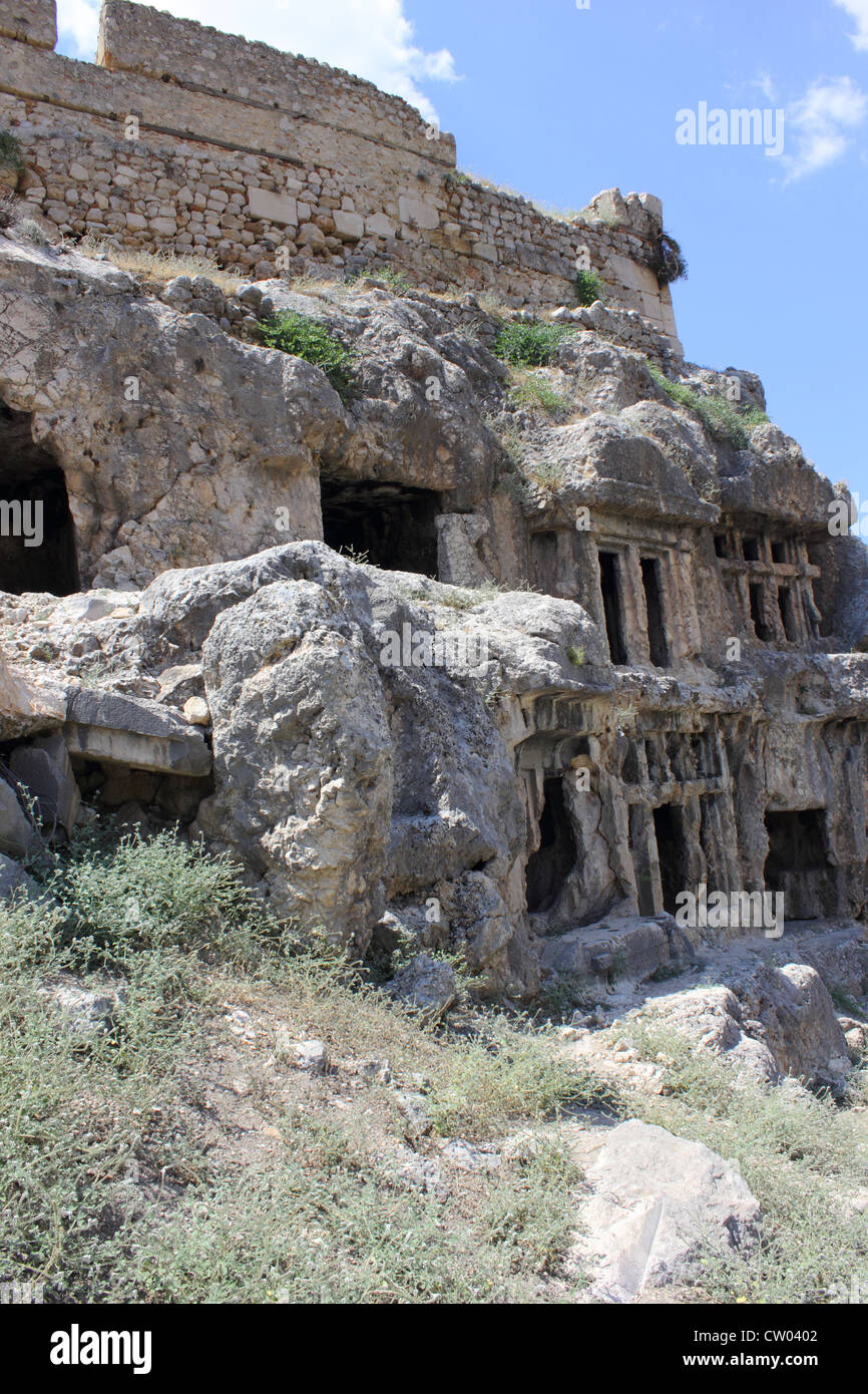 Tlos, Ancient city in Turkey Stock Photo - Alamy