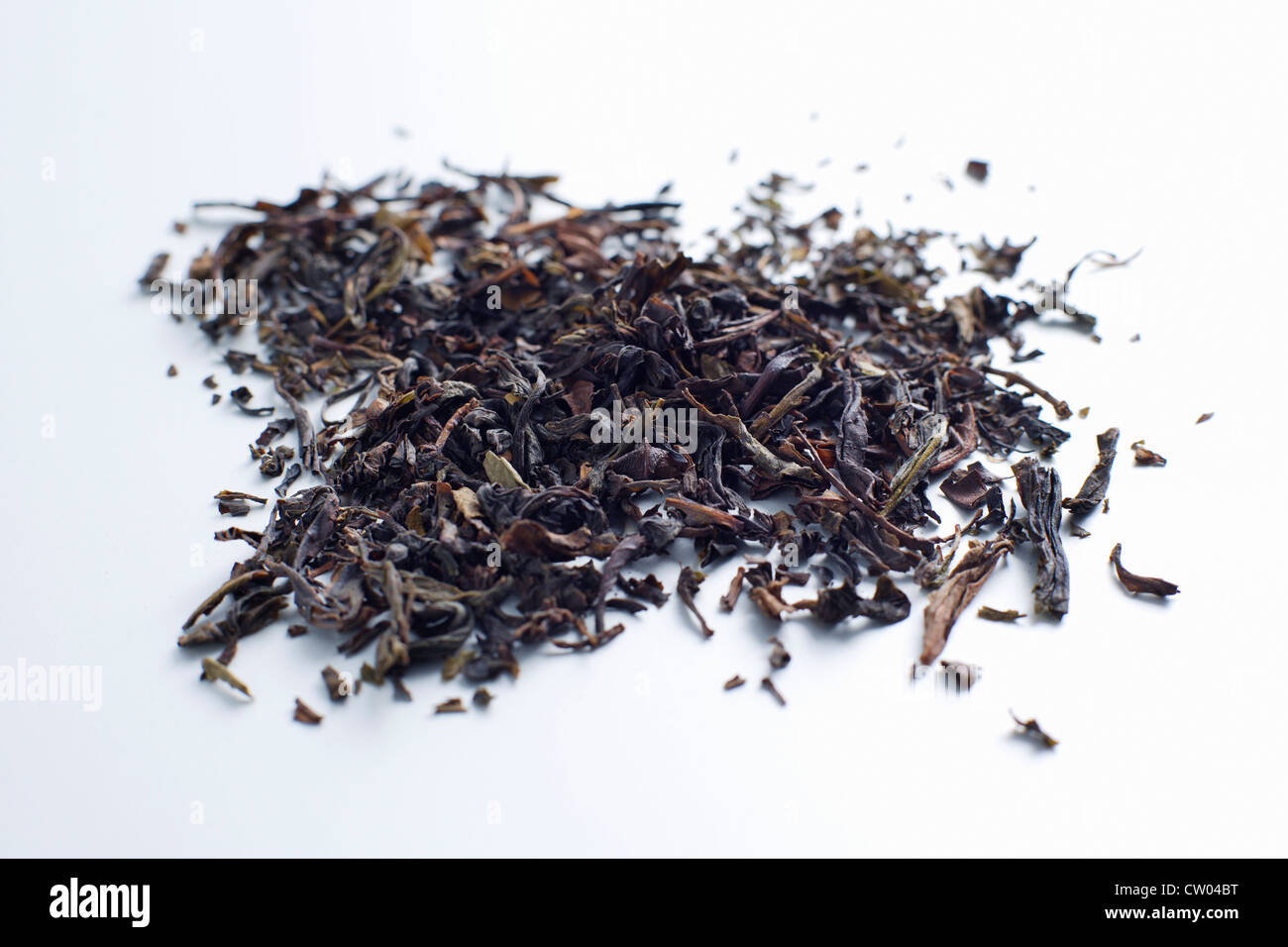 Close up of pile of tea leaves Stock Photo - Alamy