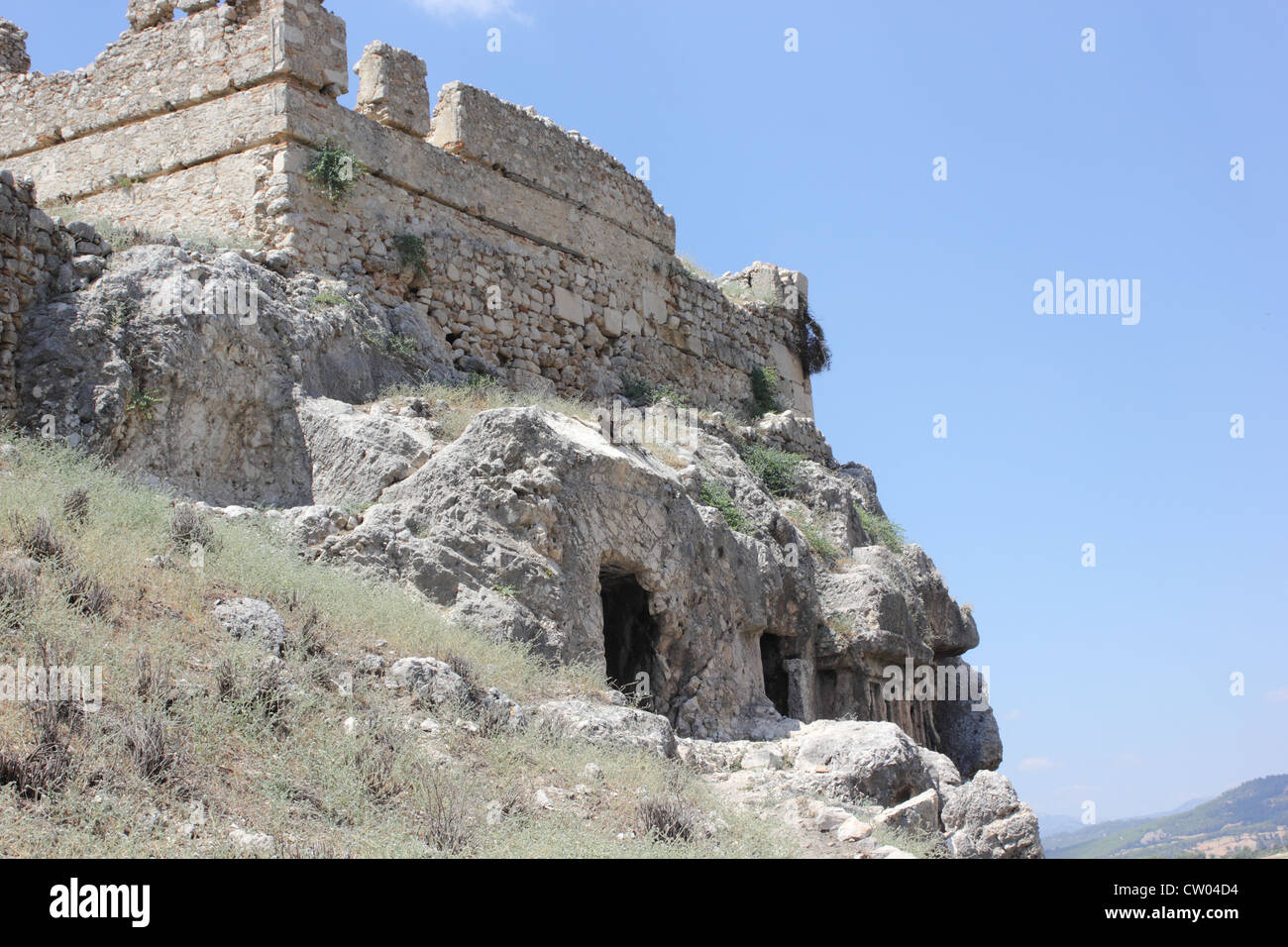 Tlos, Ancient city in Turkey Stock Photo - Alamy