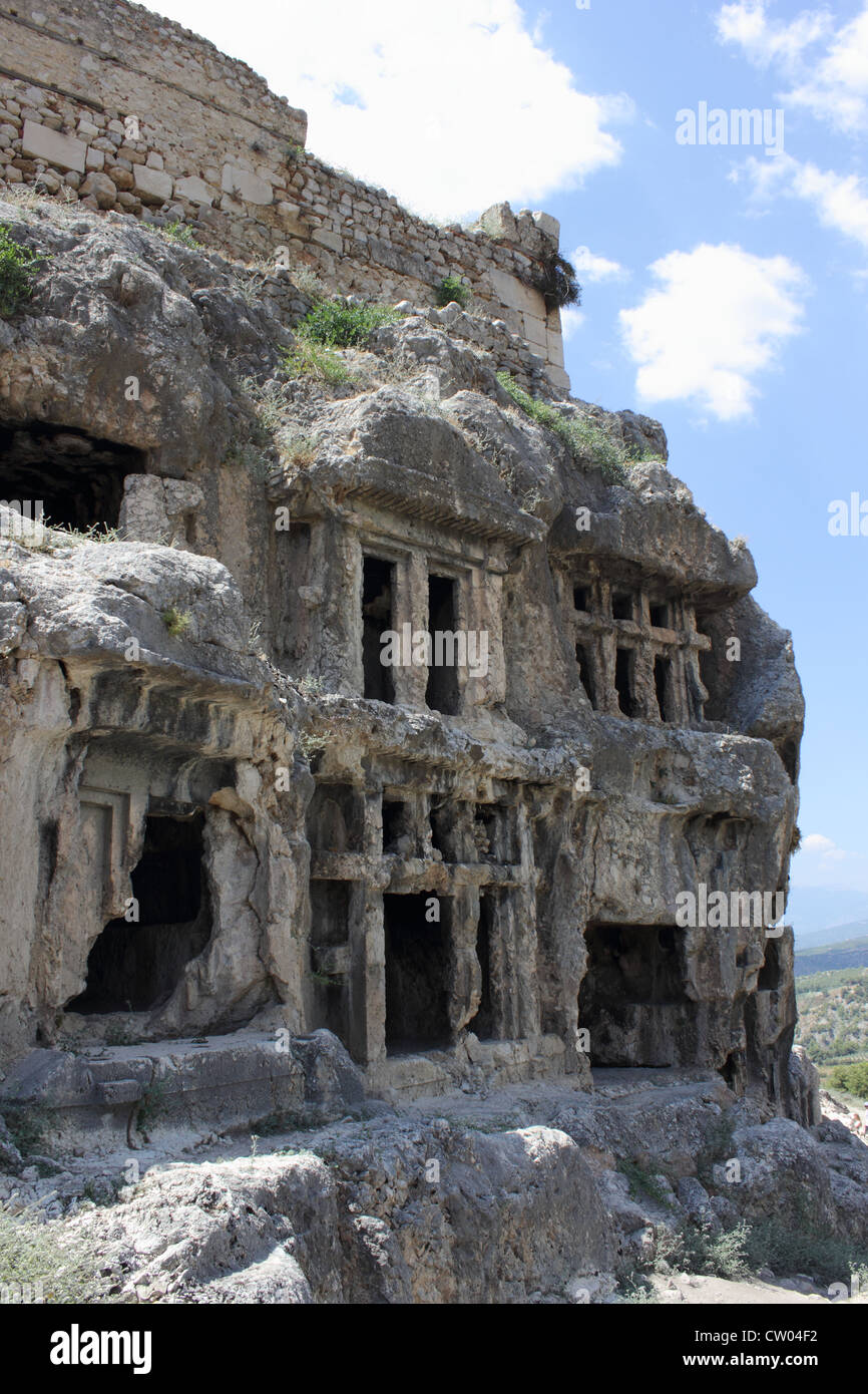 Tlos, Ancient city in Turkey Stock Photo - Alamy