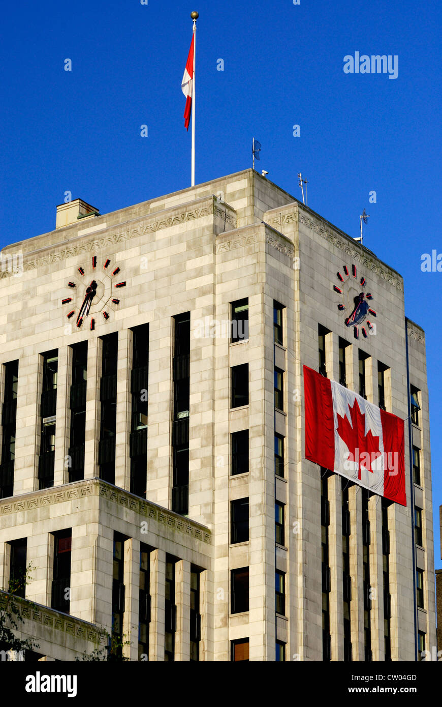 Vancouver city hall hi-res stock photography and images - Alamy