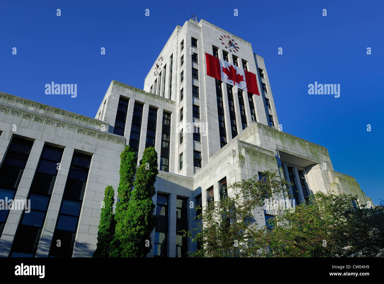 Vancouver city hall hi-res stock photography and images - Alamy