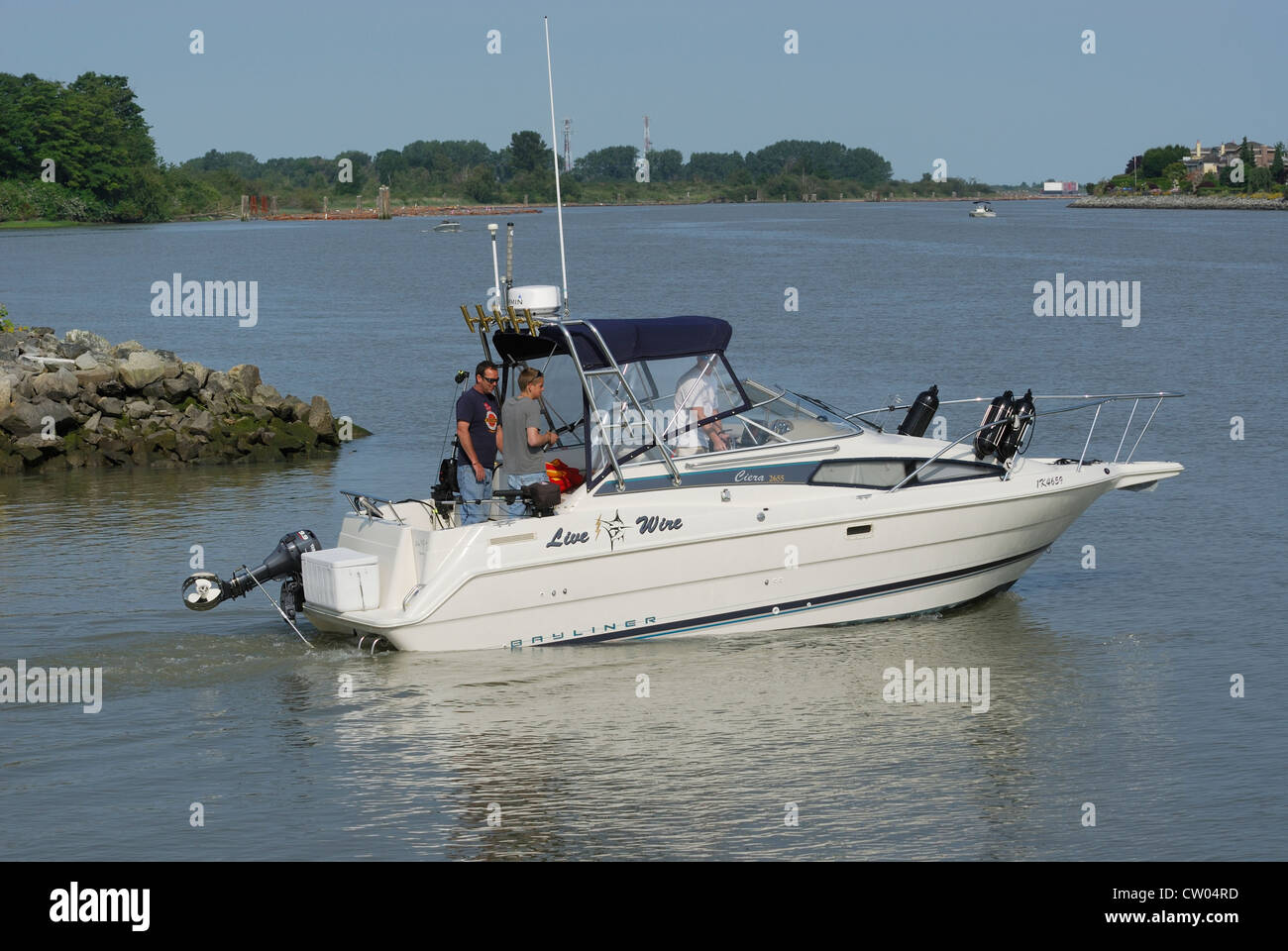 Pleasure craft on the Fraser River, British Columbia Stock Photo - Alamy