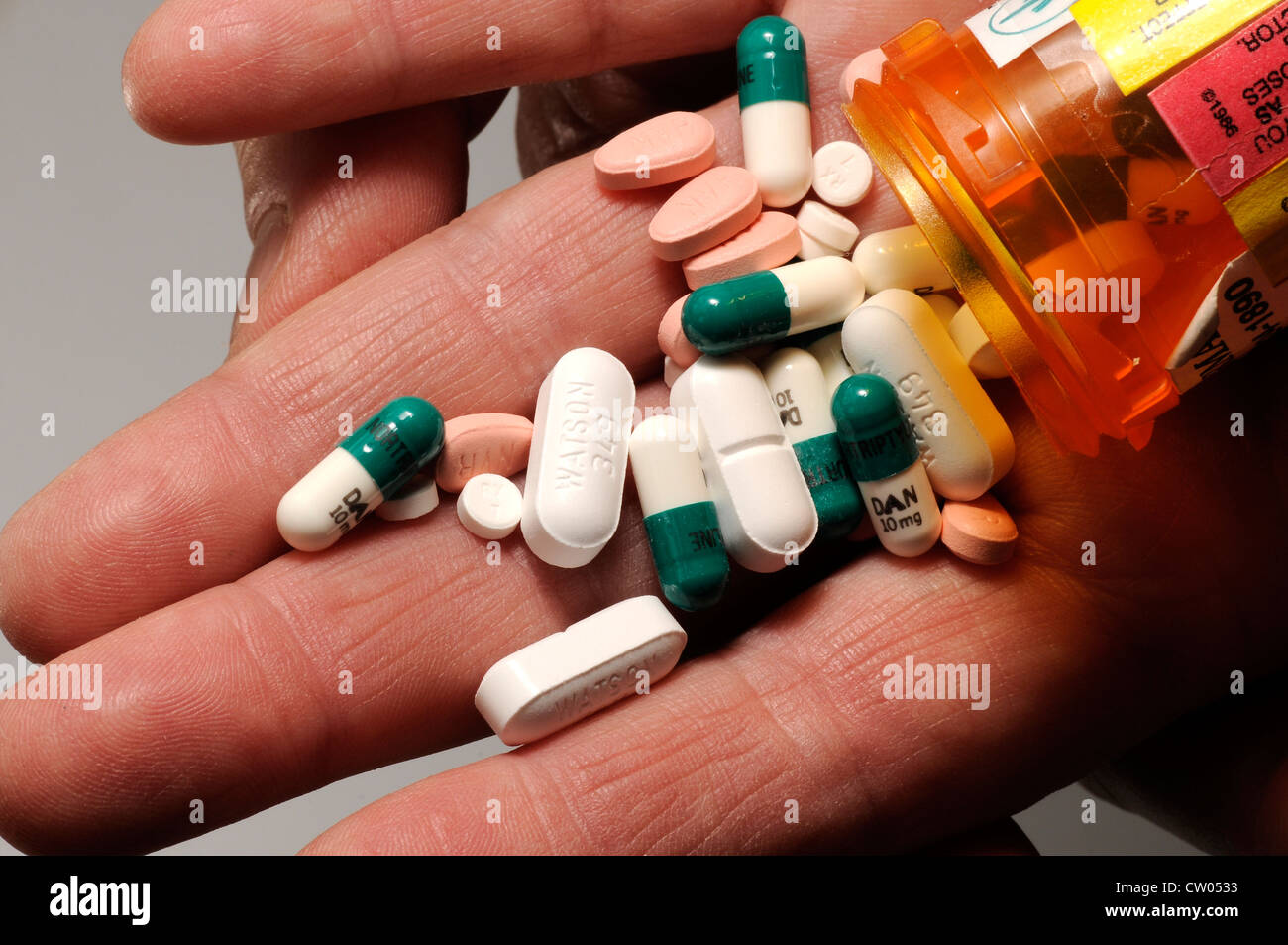 Prescription medications taken by a patient with polycystic kidney ...