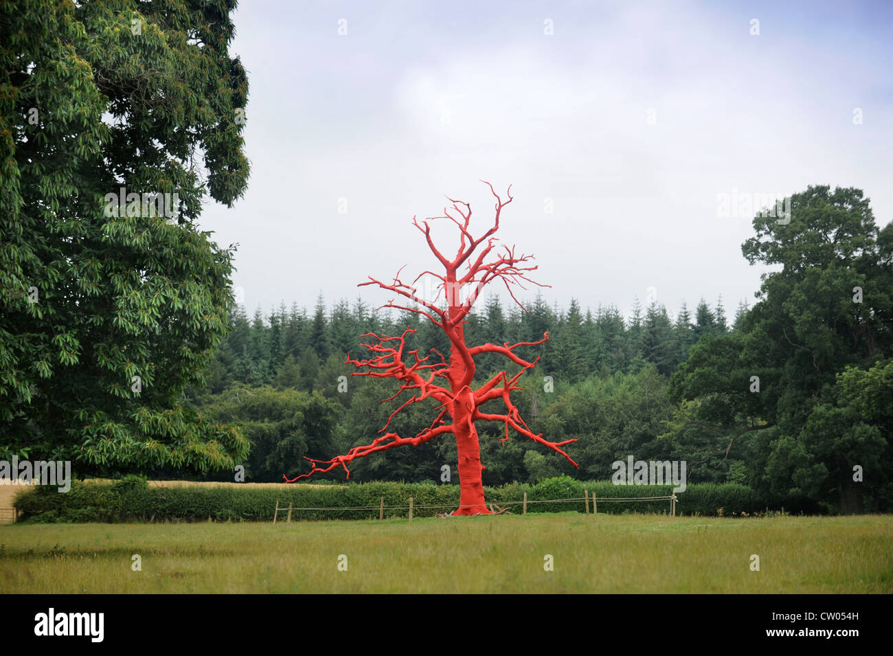 An art installation by Philippa Lawrence 'Bound, Croft' created by ...