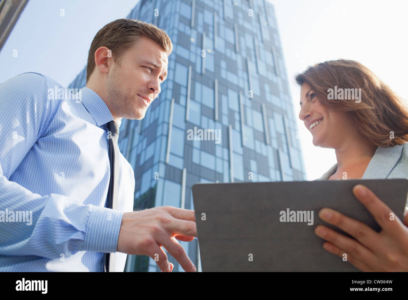 Architecture collaboration tablet business hi-res stock photography and ...