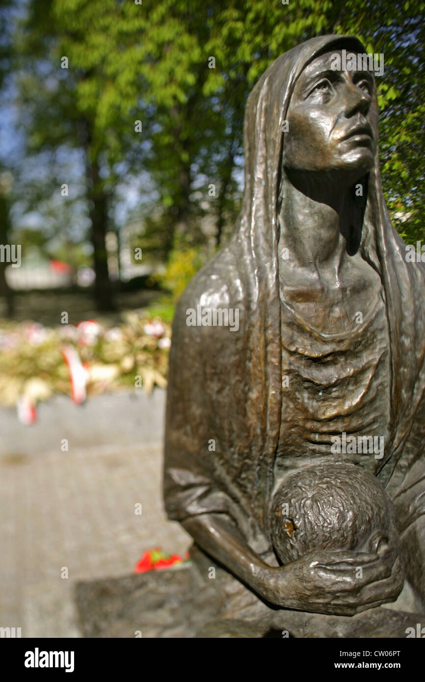Katyn Massacre Memorial Wroclaw Poland High Resolution Stock ...