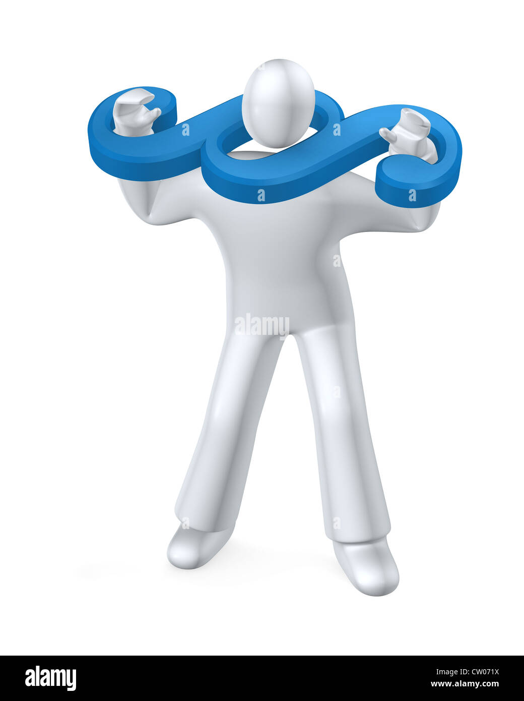 Cartoon character in handcuffs hi-res stock photography and images - Alamy