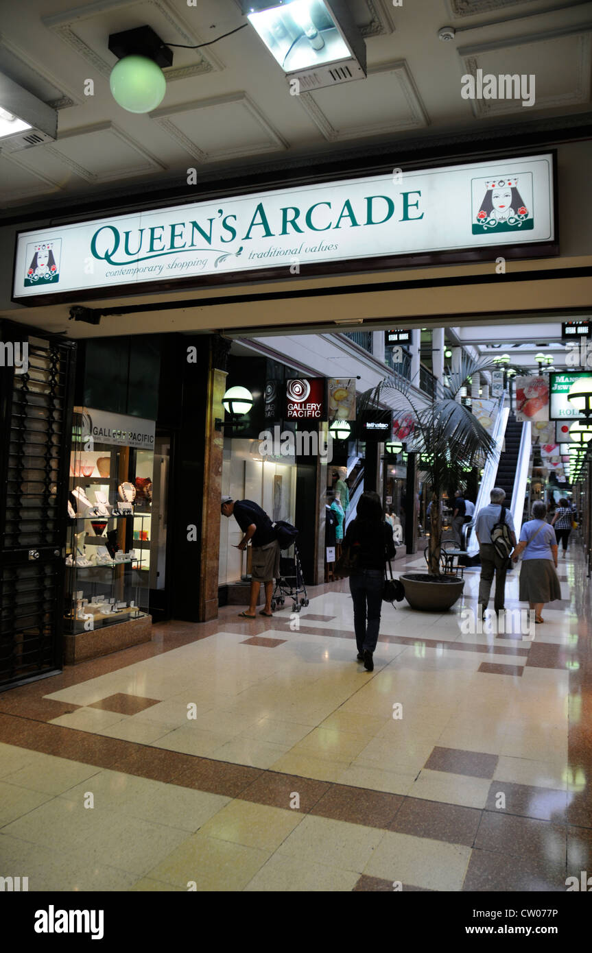Queens arcade auckland hi-res stock photography and images - Alamy