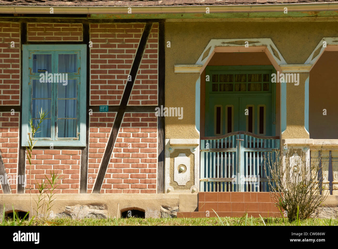 German-style farmhouse in the rural area of Blumenau Stock Photo - Alamy