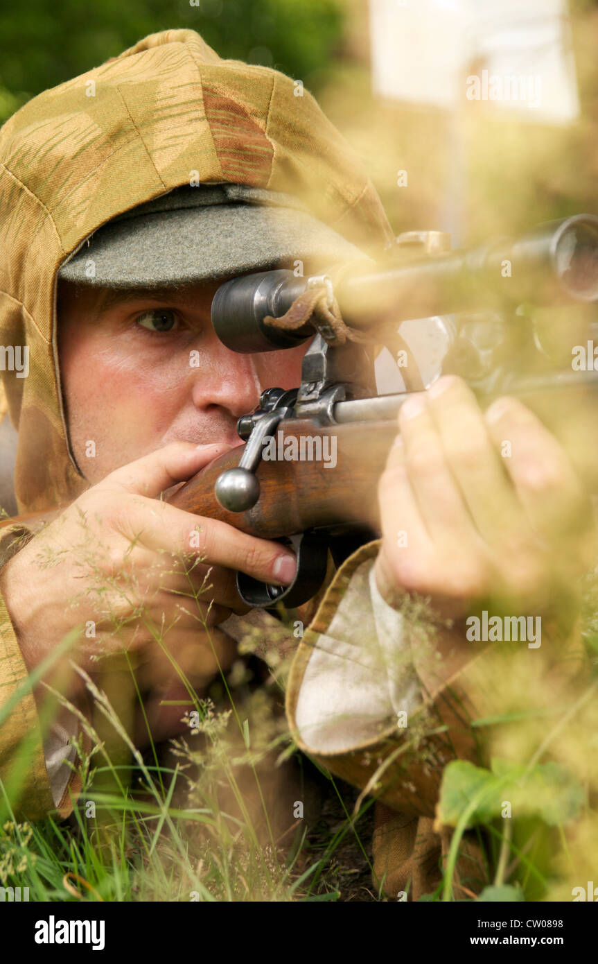 German sniper ww2 hi-res stock photography and images - Alamy