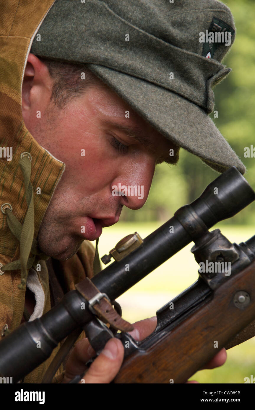German sniper in ww2 hi-res stock photography and images - Alamy