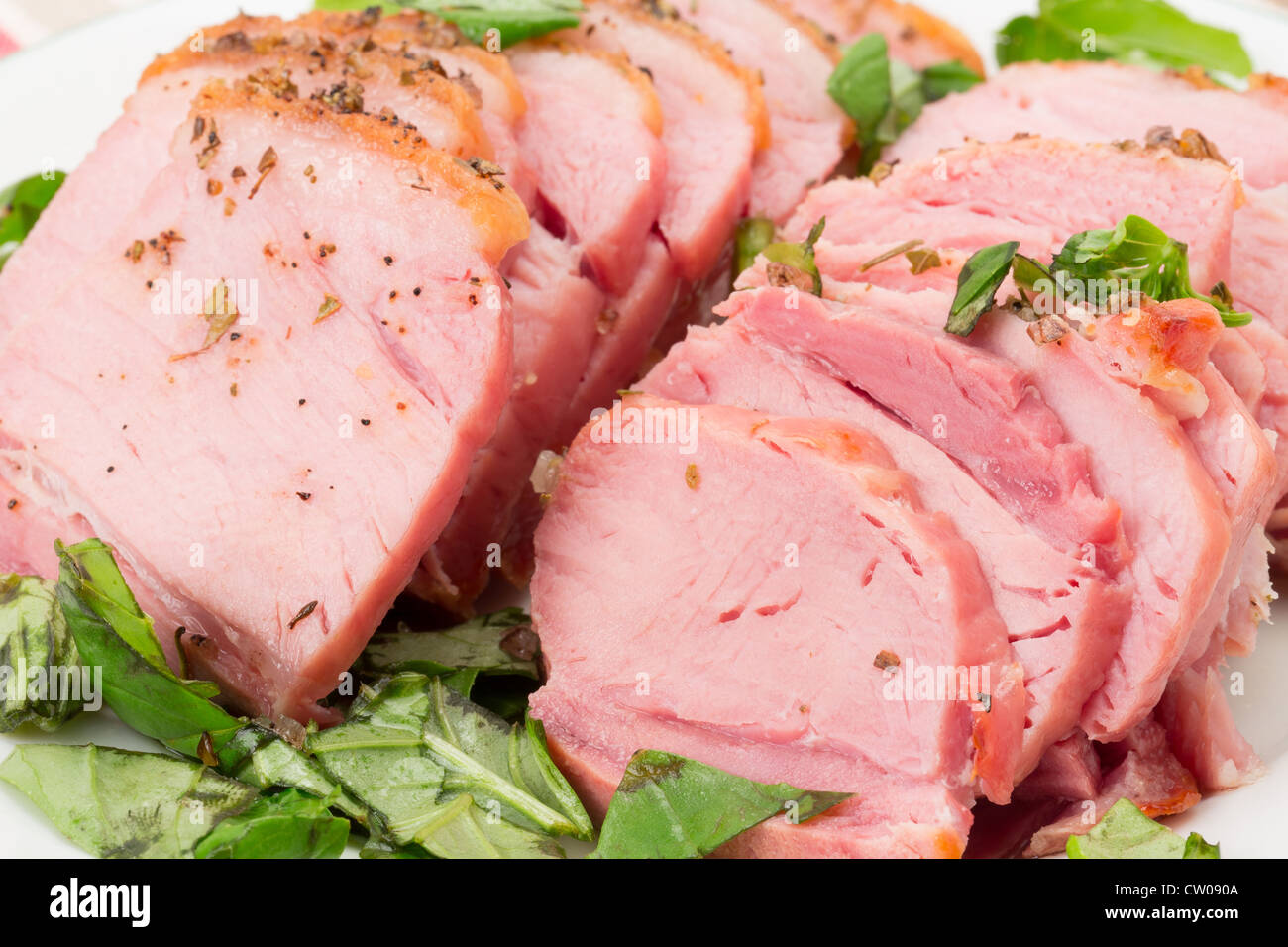 Honey baked ham hi-res stock photography and images - Alamy
