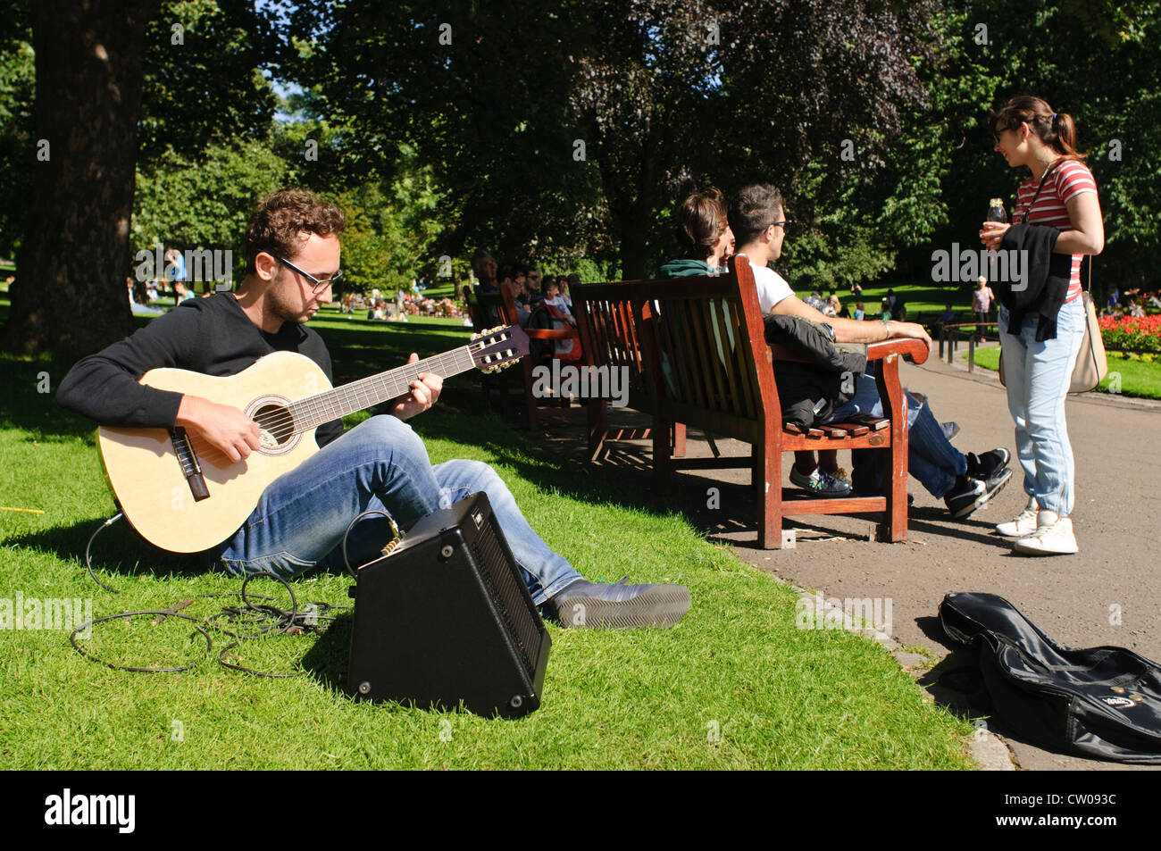 Scottish young musician hi-res stock photography and images - Alamy