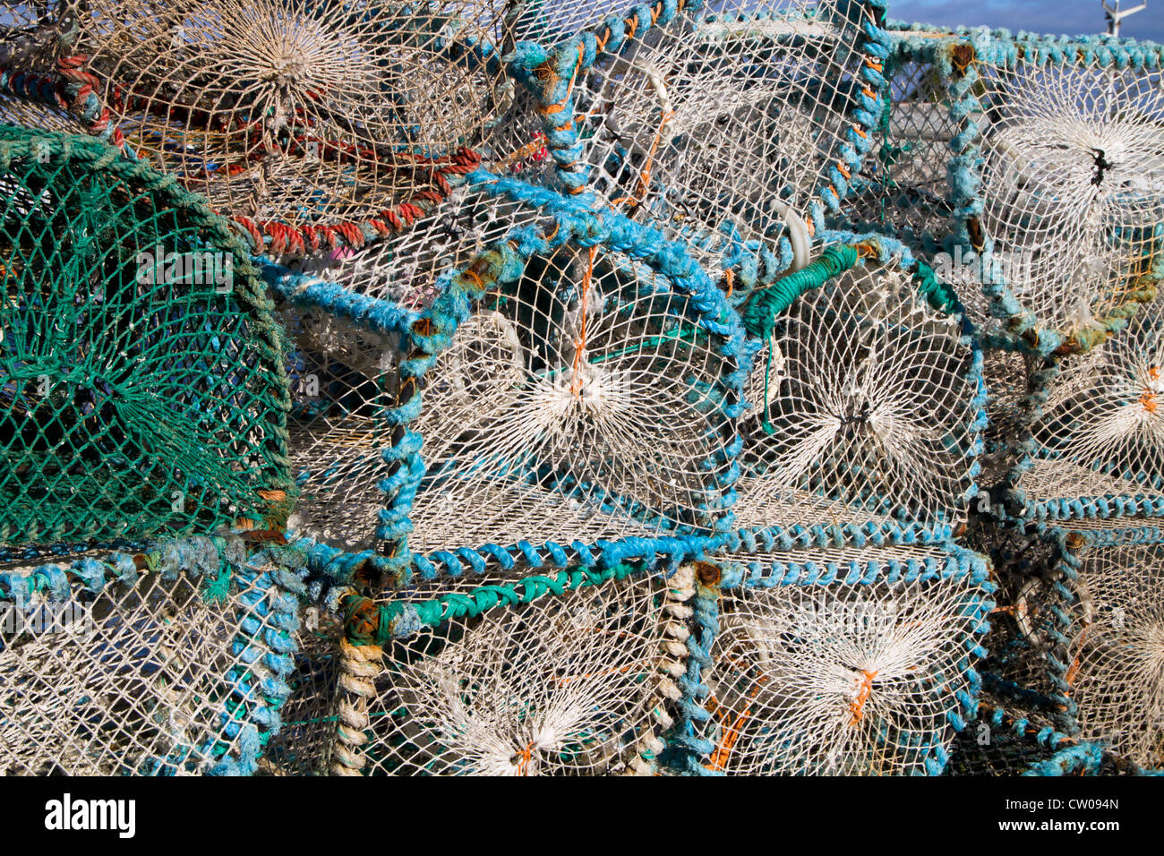 Fishing with lobster cages hi-res stock photography and images - Alamy