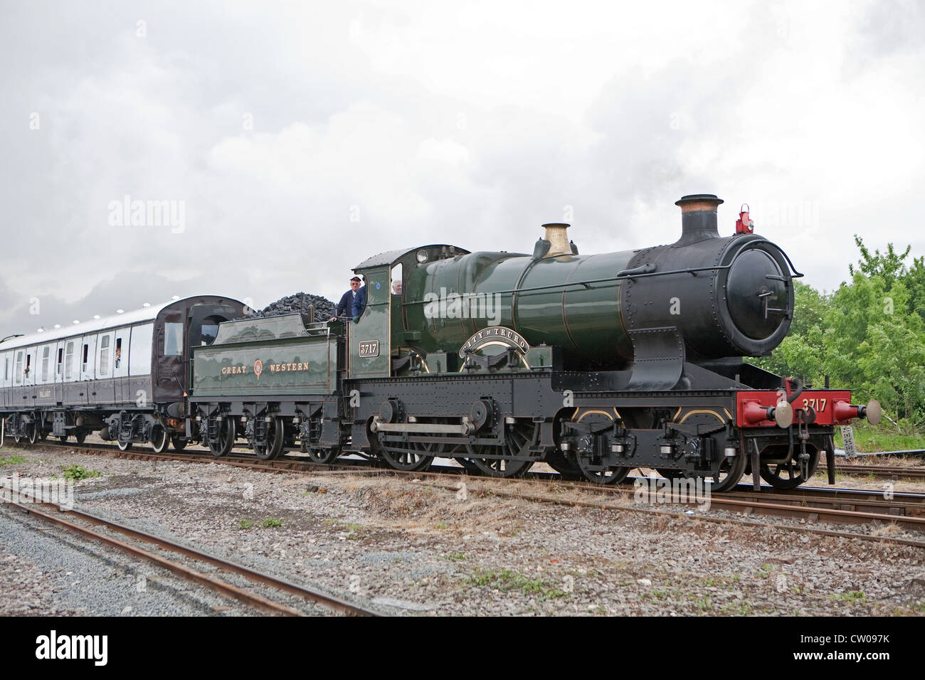 Great Western City Of Truro steam locomotive at Railfest 2012 at the ...