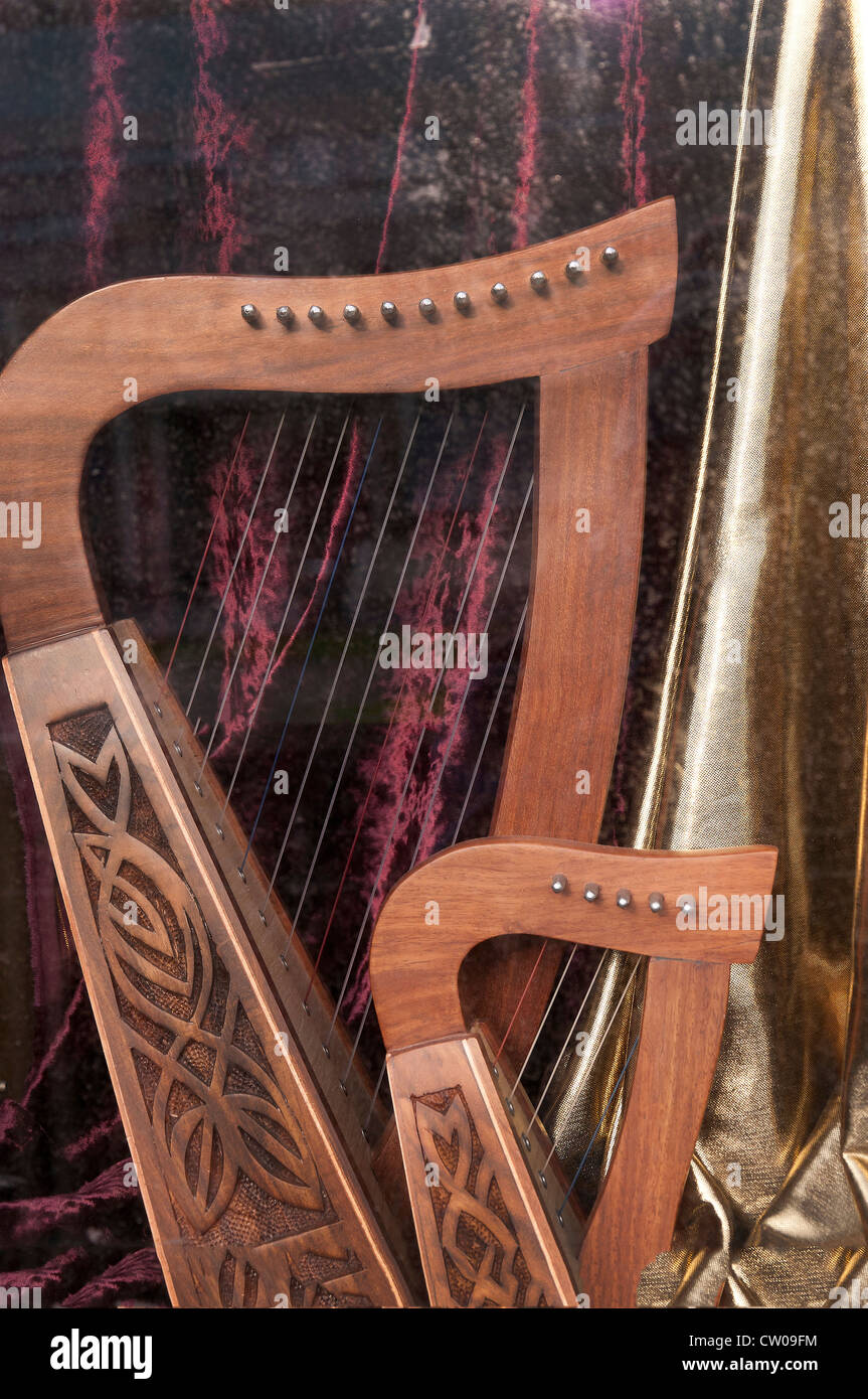 Irish Harps in Dublin the capital city of Ireland Stock Photo - Alamy