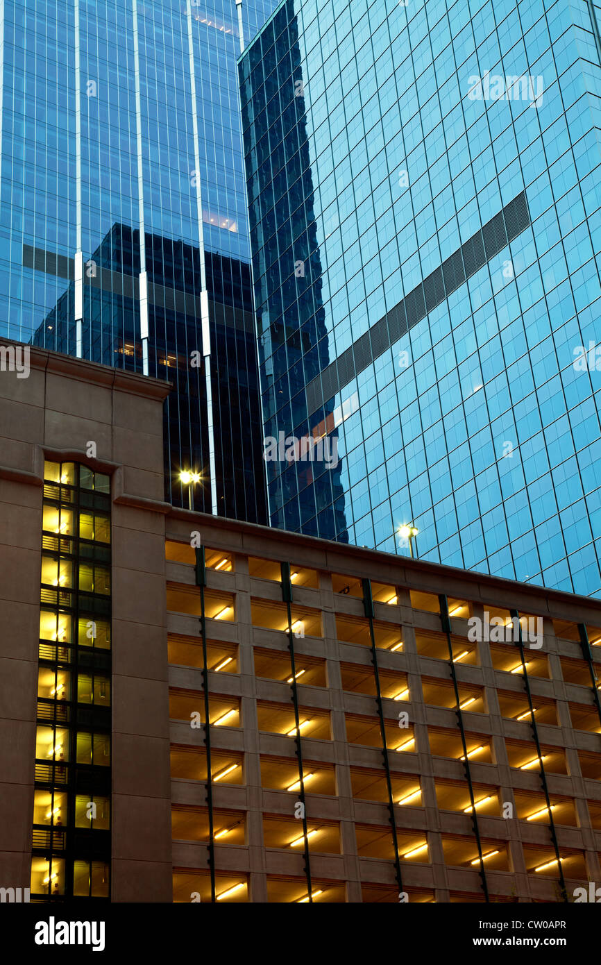 chicago skyscraper windows Stock Photo - Alamy