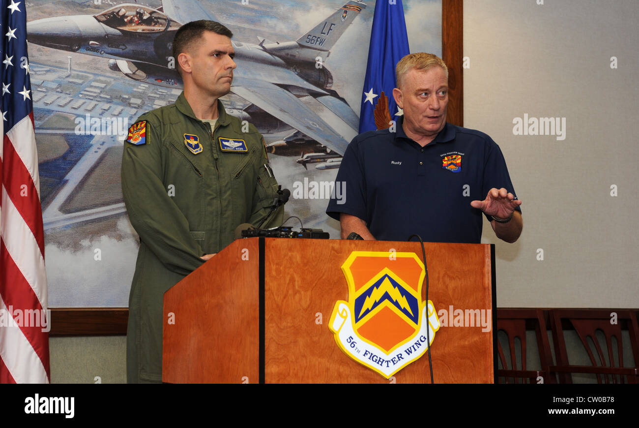 U.S. Air Force Col. Robert E. Webb, 56th Fighter Wing vice commander ...