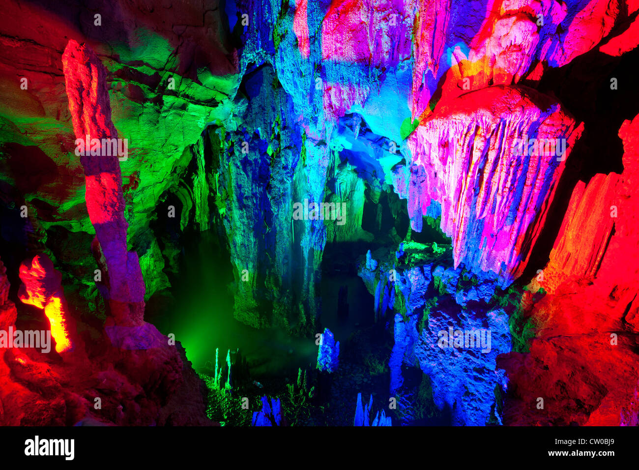 dragon cave in china Stock Photo - Alamy