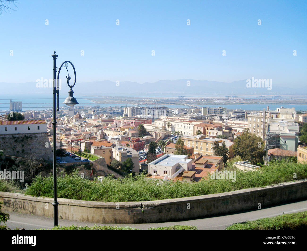 Cityscape, Cagliari, Sardegna, Italy Stock Photo - Alamy