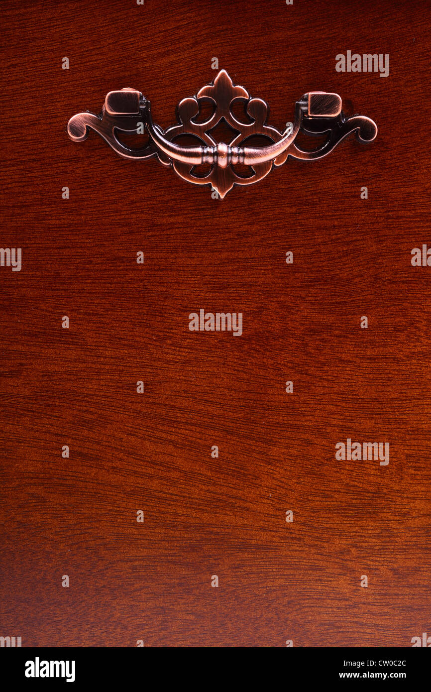 handle dark wooden material retro background texture nobody Stock Photo ...