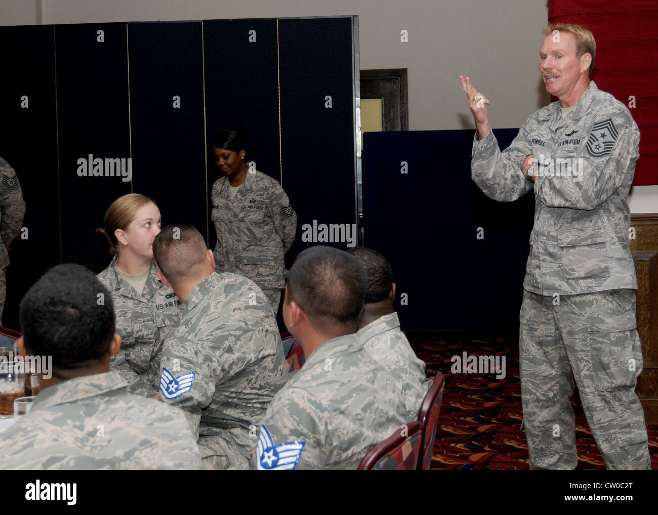 Command chief master sergeant hi-res stock photography and images - Alamy