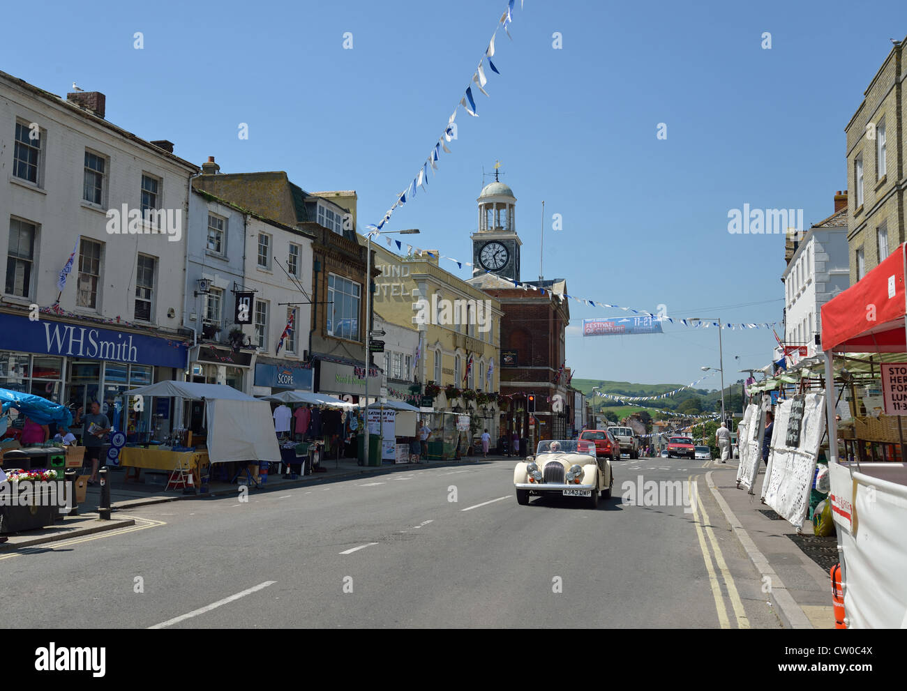 Bridport dorset market hi-res stock photography and images - Alamy