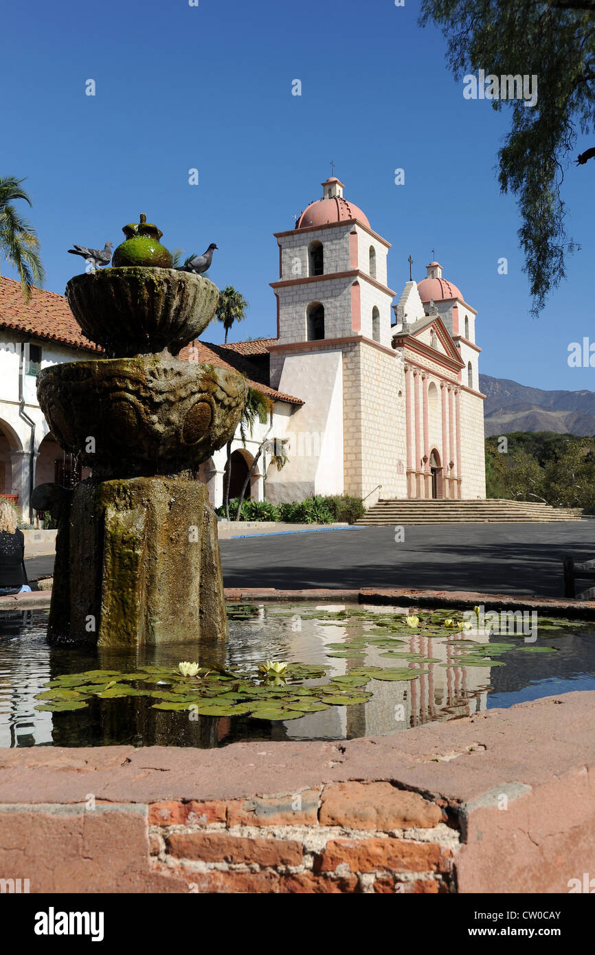 Old Mission Santa Barbara Stock Photo - Alamy