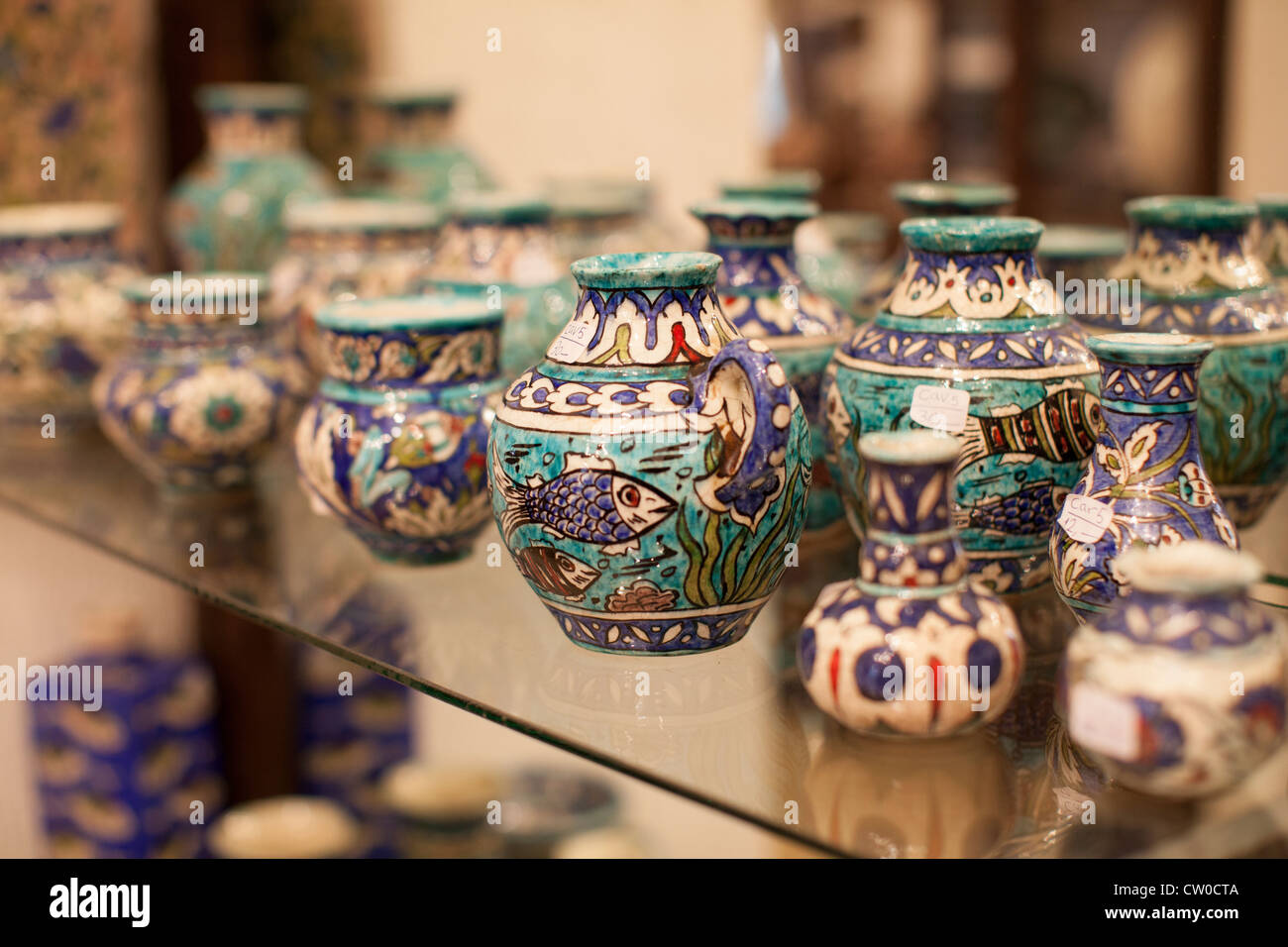 Craft shop Amman Jordan Middle East Stock Photo - Alamy