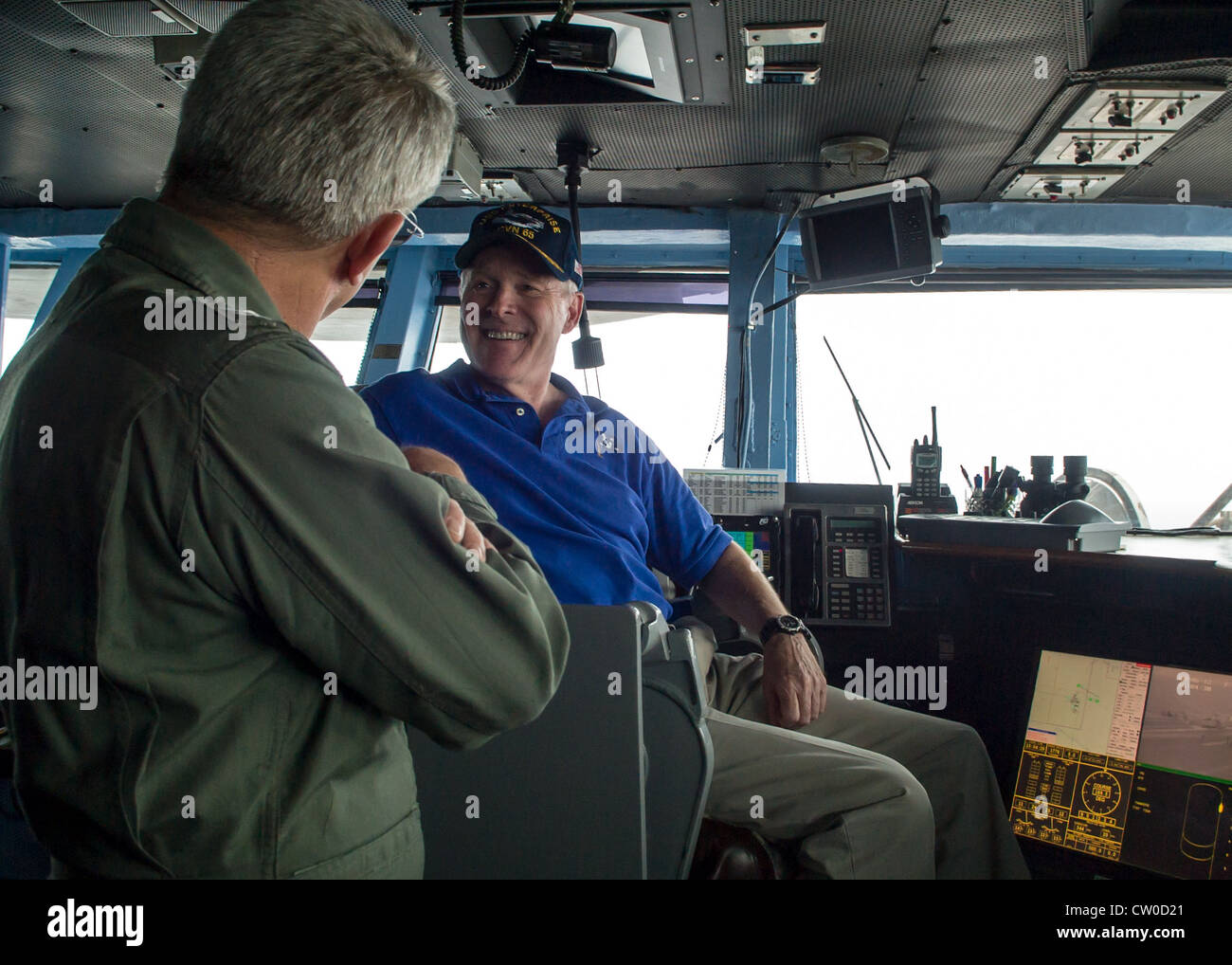 Speaks with capt william c hamilton hi-res stock photography and images ...