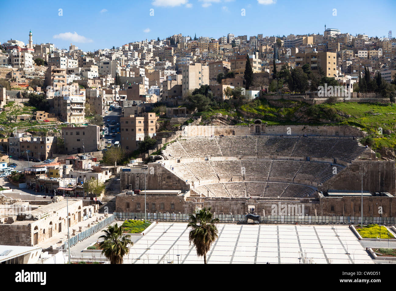 Amman amphitheatre hi-res stock photography and images - Alamy