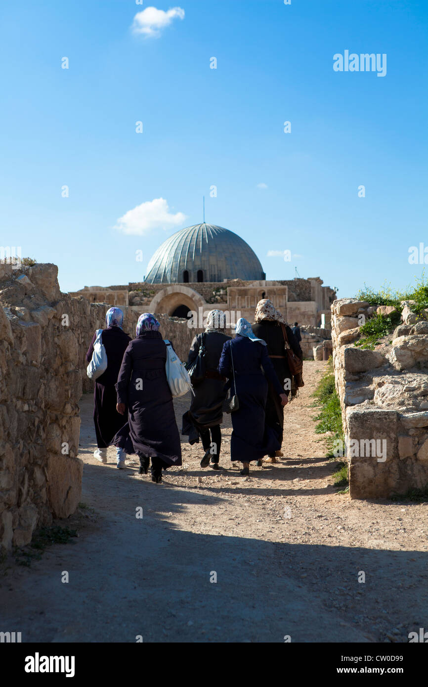 Citadel Amman Jordan Stock Photo - Alamy