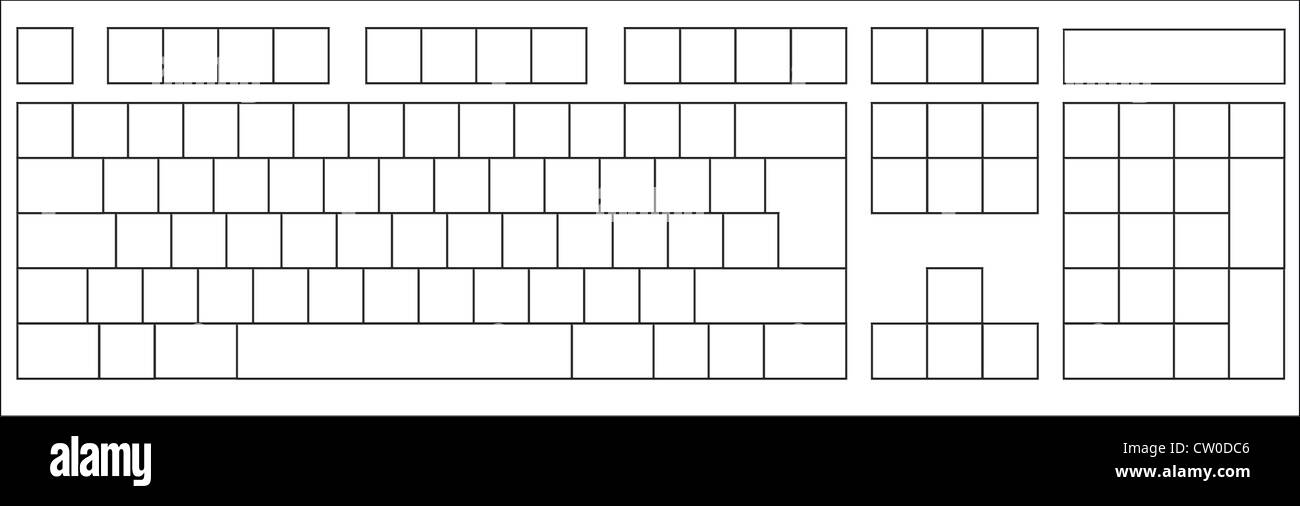 blank computer keyboard Stock Photo - Alamy