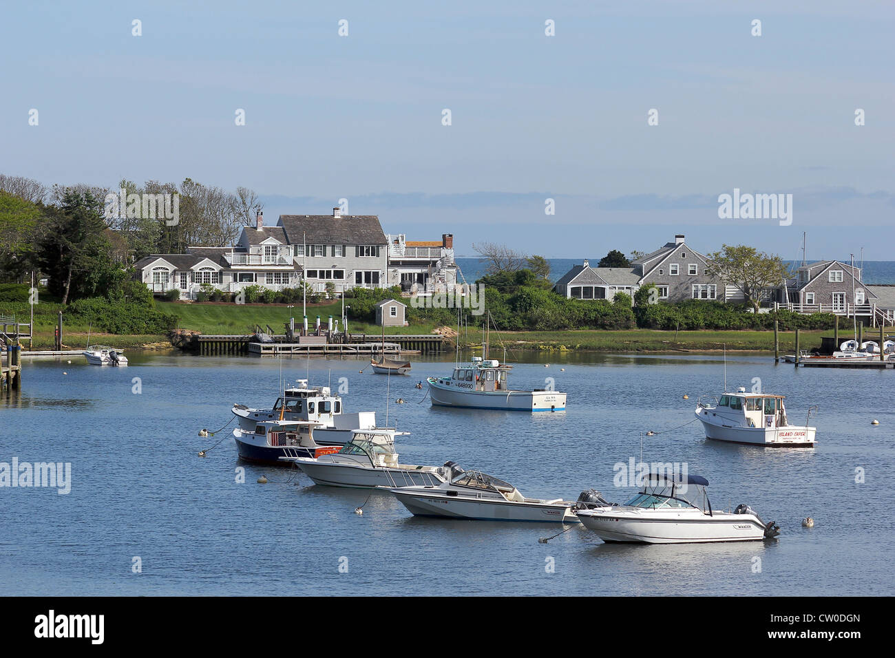Wychmere Harbor, Harwichport, Cape Cod, Massachusetts Stock Photo - Alamy