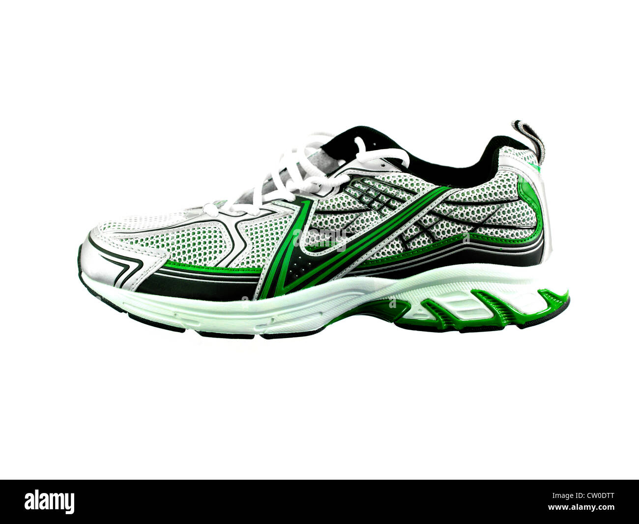 Sports runners situated in a shoe box Stock Photo - Alamy