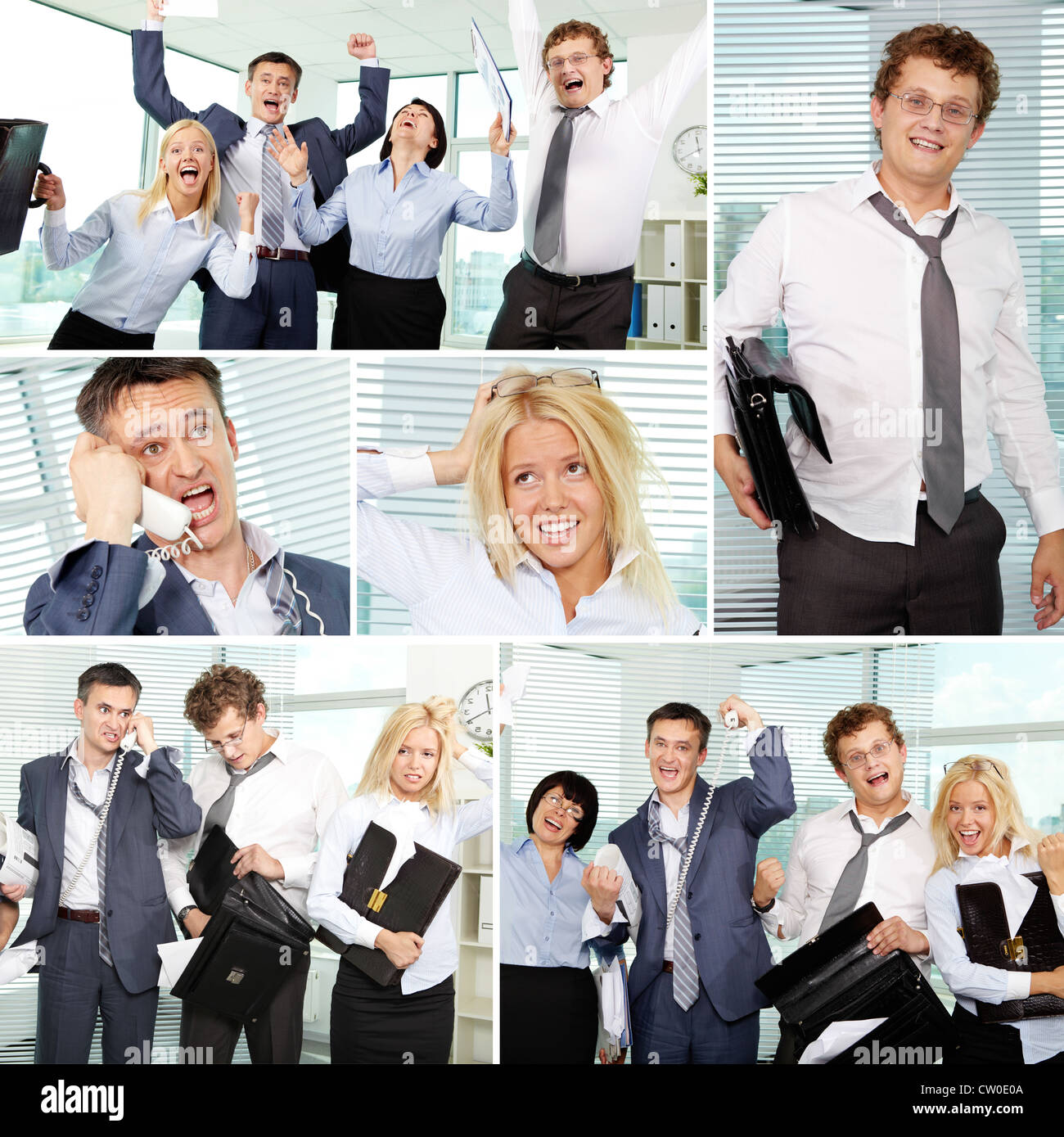 Embarrassed Office Workers High Resolution Stock Photography and Images ...
